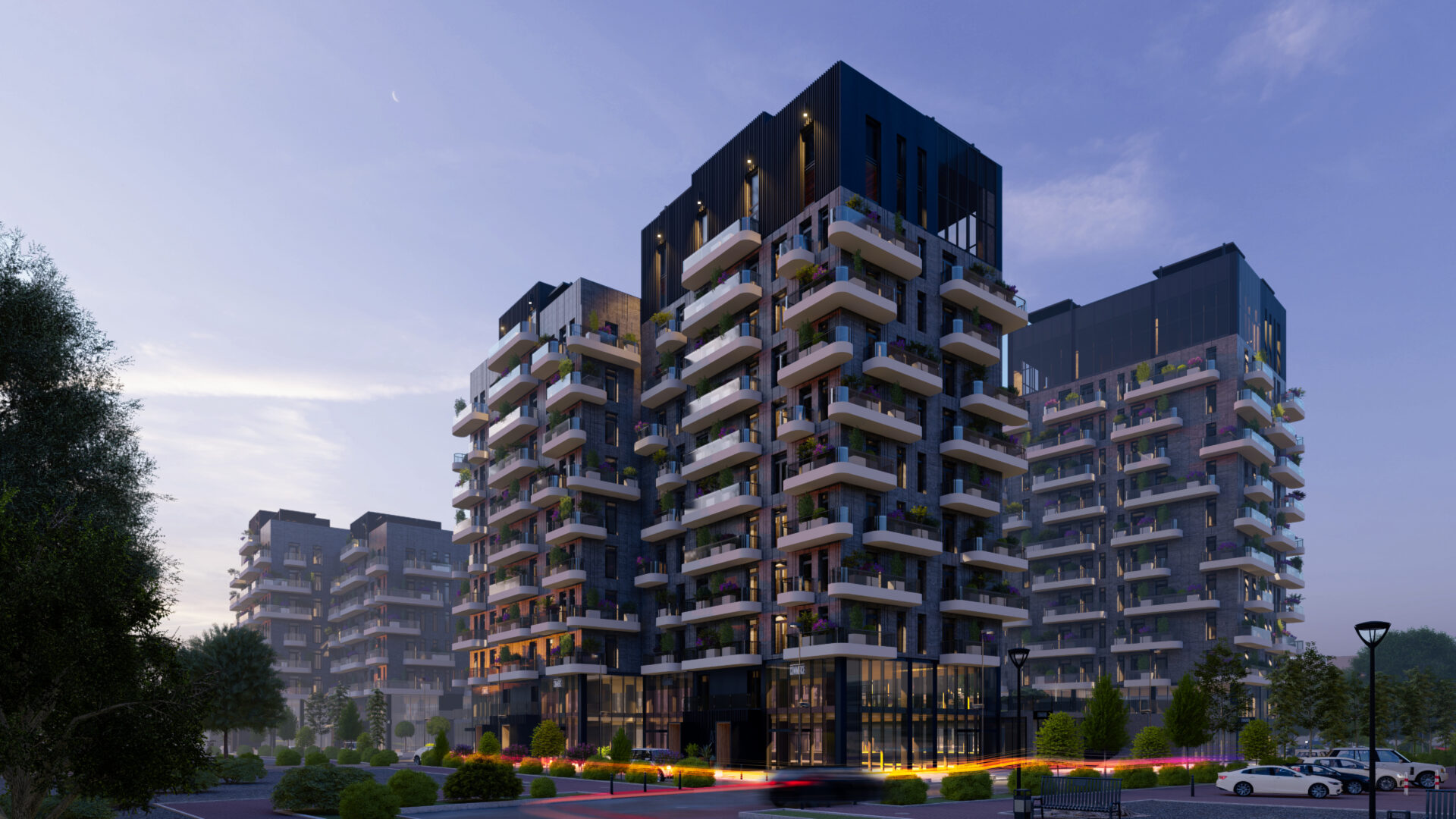 Parkwood residential complex | Interior Design and Architecture